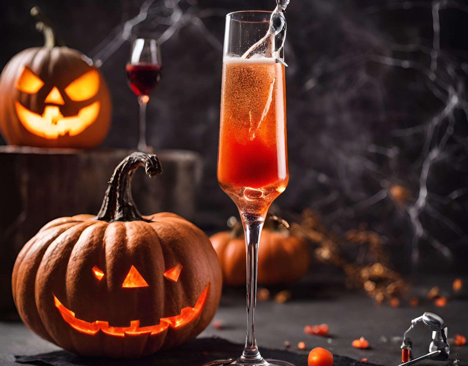 Halloween Cocktail: Bloody Mimosa - wmn.de